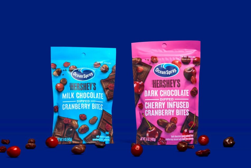 Ocean Spray Hershey Debut Fruit Snack Line Food Business News